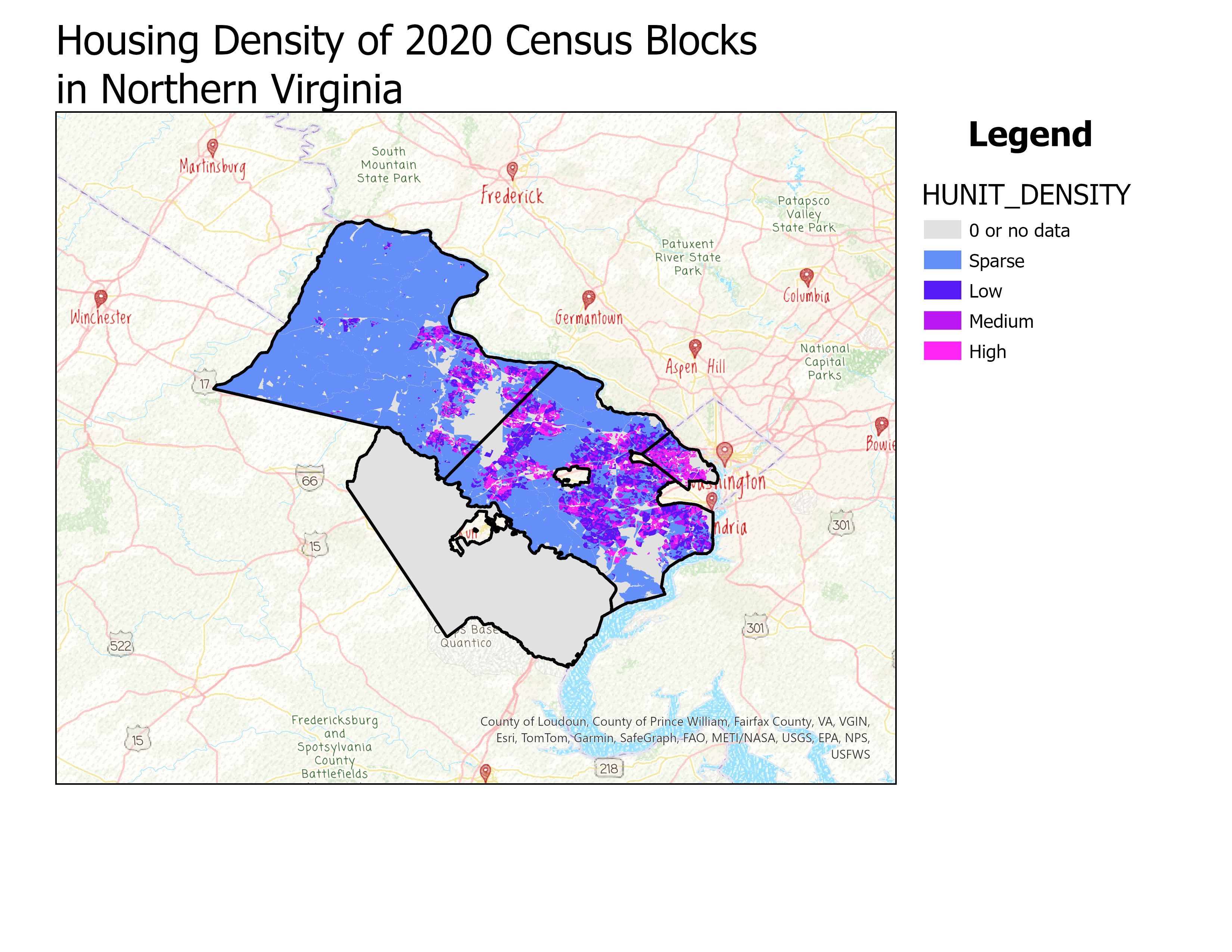Growth and change in Fairfax, Arlington, Loudoun, and Prince William ...