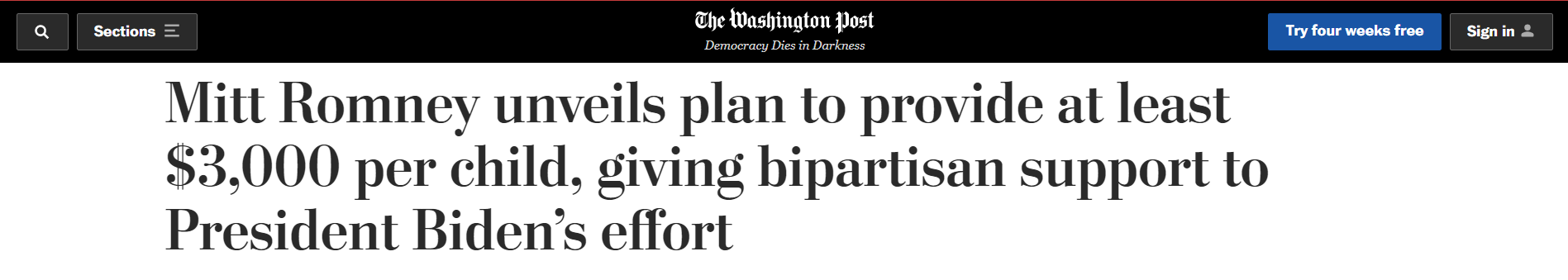Save the Expanded Child Tax Credit
